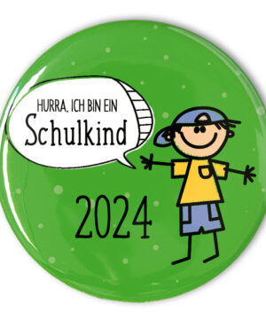 Schulkind-Buttons zur Einschulung bestellen | stylebutton.de